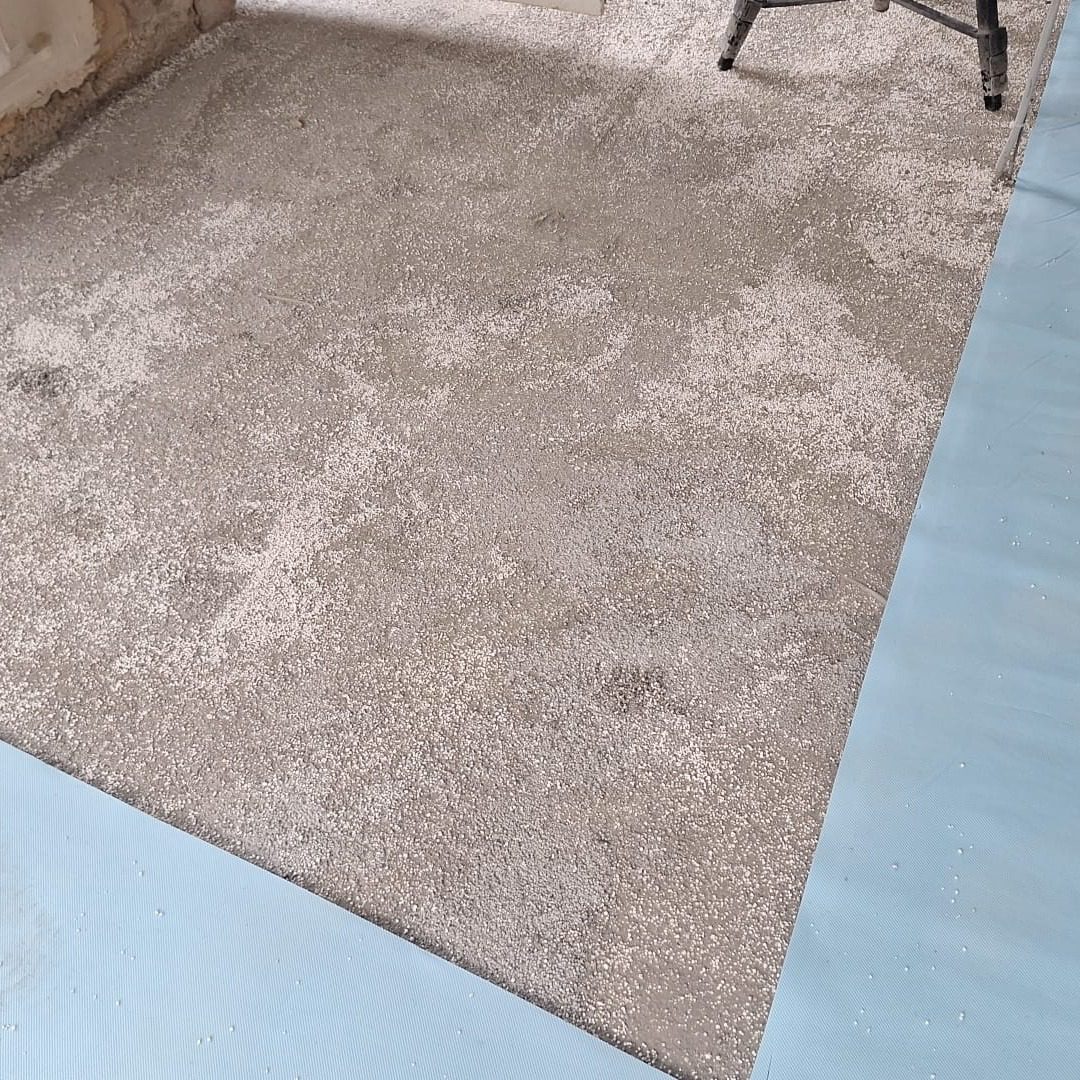 Exemple d’isolation acoustique sur isolation EPS chez un client pour ...